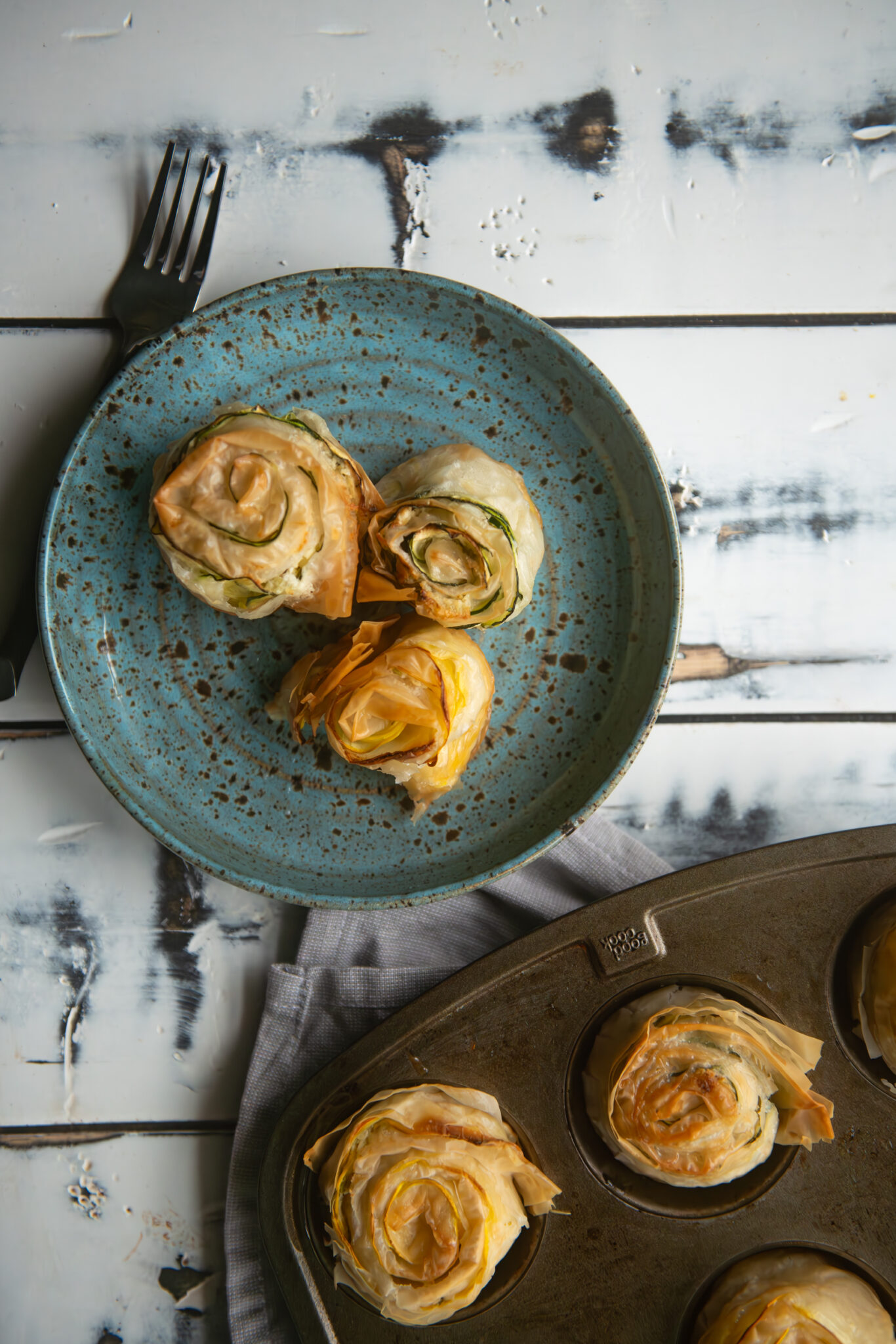Zucchini Filo Flowers Delights – Show-Stopping Appetizer - Lost in ...